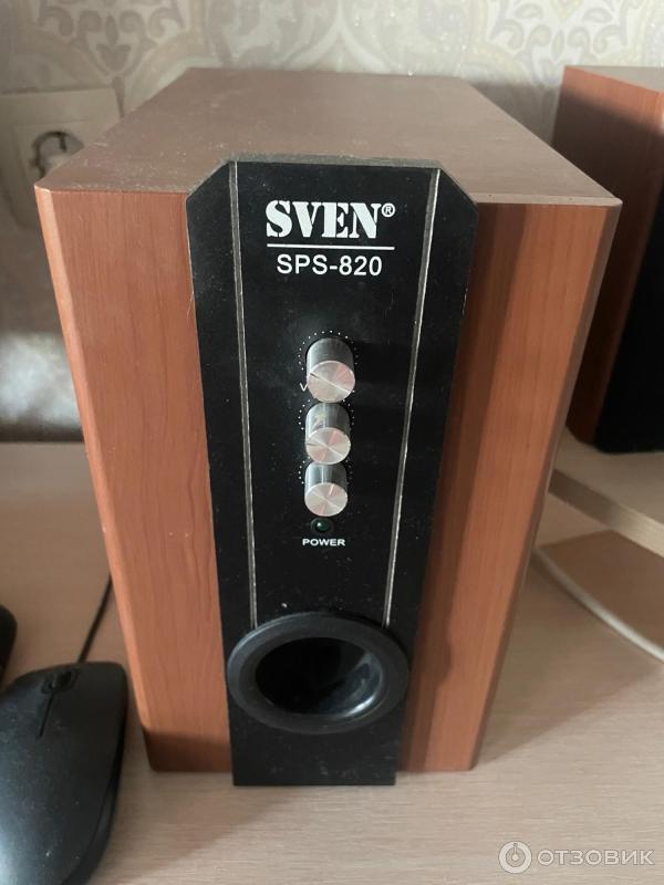 Отзыв о Акустическая система Sven SPS-820 | Отличные колонки, хороший звук
