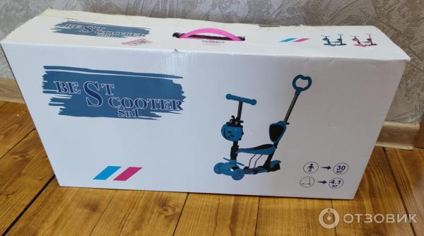 Отзыв о Самокат 3 в 1 Best Scooter | Для самых маленьких пользователей
