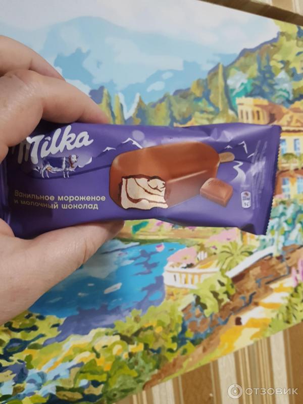 Отзыв о Мороженое Milka | Вкусное.