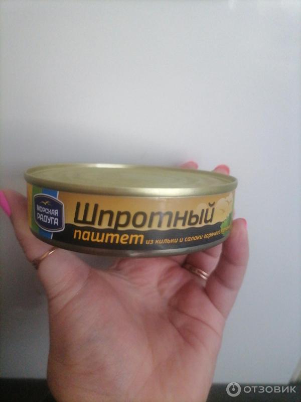 Отзыв о Шпротный паштет "Морская радуга" | Вполне подойдет