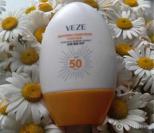 Отзыв о Солнцезащитные крем Veze WHITENING SUNSCREEN SPF50 | Не ...