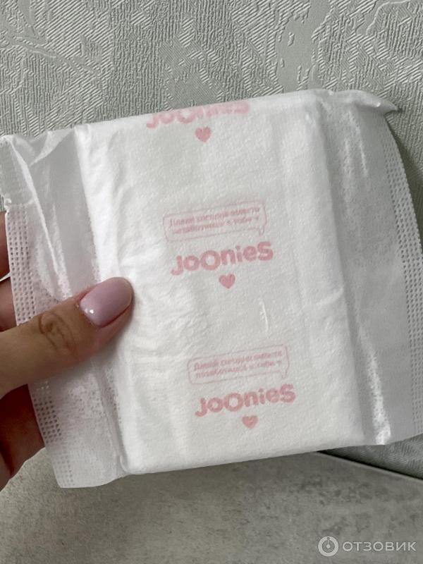 Отзыв о Женские гигиенические прокладки Joonies Luxe ночные | Максимальный комфорт!