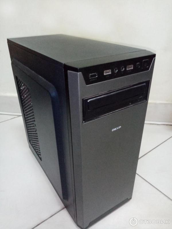 Отзыв о Корпус Dexp DC-101B | Дешево, сердито, неброско