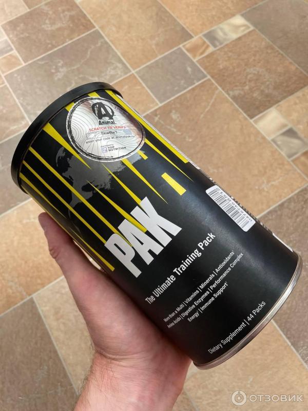 Отзыв о Витаминно-минеральный комплекс Universal Nutrition Animal PAK ...