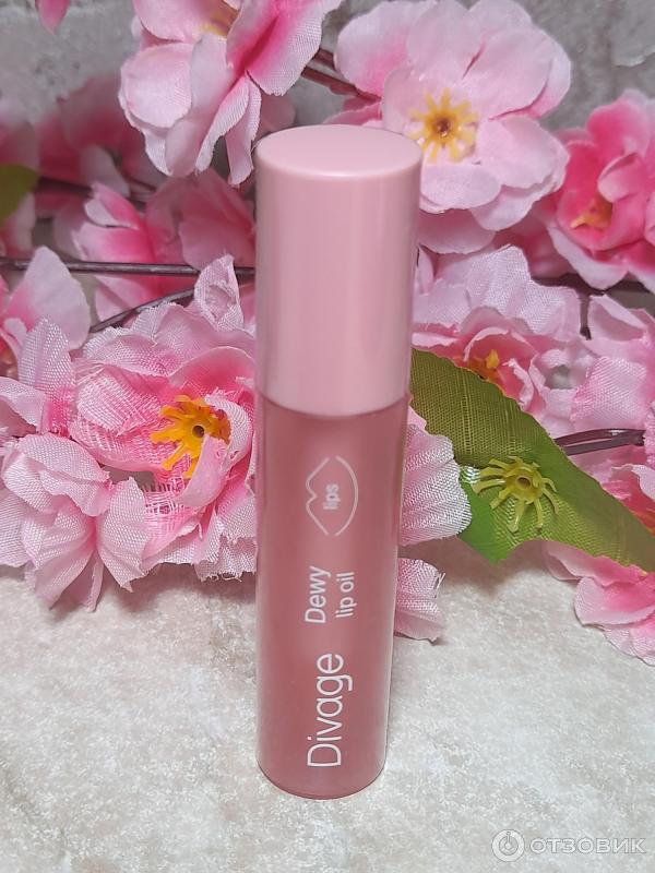 Отзыв о Масло для губ Divage Dewy Lip Oil | Клубничка )
