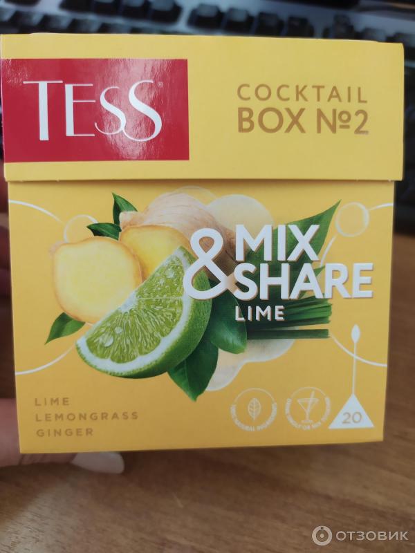Отзыв о Чайный напиток Tess Cocktail Box №2 | Вкусный чай получился