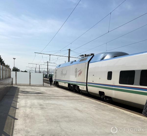 Отзыв о Поезд "Afrosiyob" Ташкент-Самарканд | быстро и комфортно.
