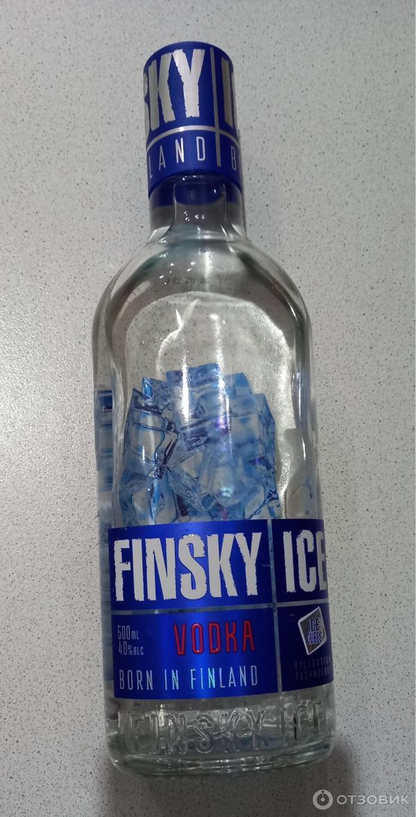 Отзыв о Водка Finsky Ice | Использую в медицинских целях. А так ...
