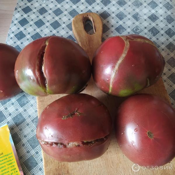 Отзыв о Семена томата Аэлита "Микадо черный" | Красивый и вкусный сорт ...