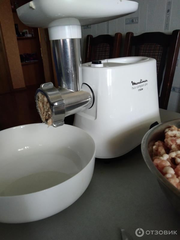 Отзыв о Электромясорубка Moulinex Compact PRO 3 в 1 ME301132 ...