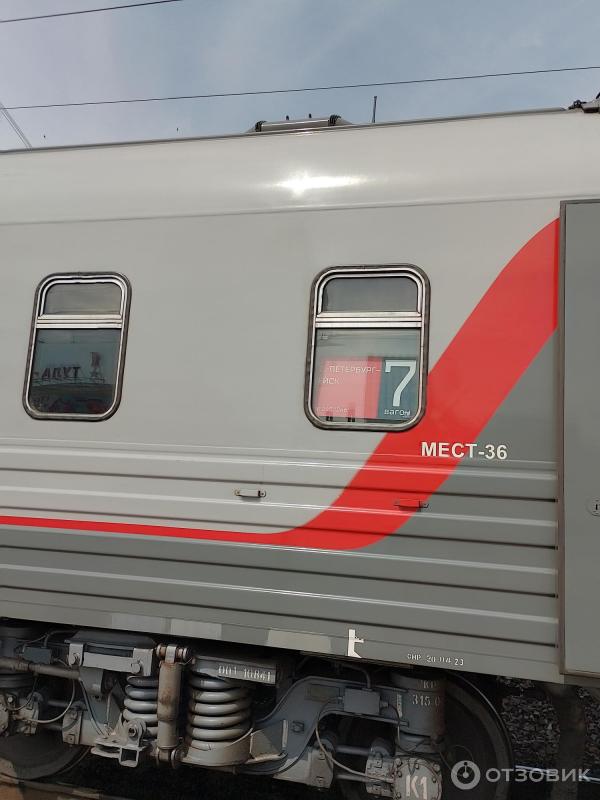 Отзыв о Поезд №245А Санкт-Петербург- Ейск | Ехать можно. Про остановки ...