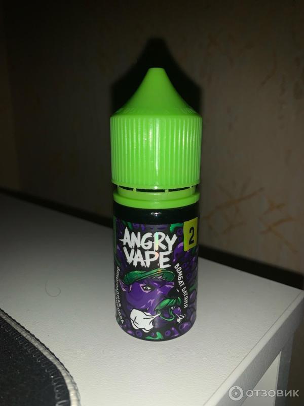 Отзыв о Жидкость для электронных сигарет Angry Vape | энгри вейп-бэд вейп!