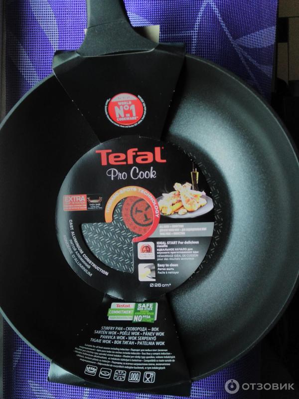 Отзыв о Сковорода Tefal Pro Cook | Быстрое и вкусное приготовление блюд