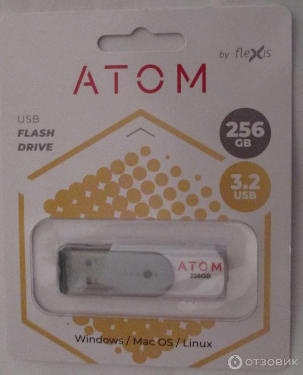 Отзыв о USB-флешка Atom 256GB USB 3.0 (AUSB3SW/256GB) | Хорошее ...