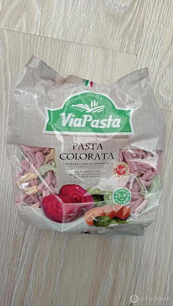 Отзыв о Макароны Pasta Colorata от Via Pasta | Вкусные и веселые макароны