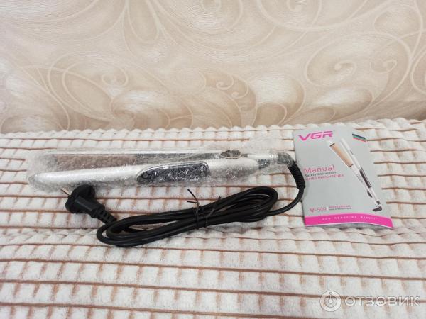 Отзыв о Выпрямитель для волос VGR V-509 | Радовалась ему недолго... Мне, к сожалению, попался брак!