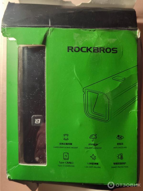 Отзыв о Фонарь велосипедный Rockbros R3-1000 | Мощь! Надёжность и ...