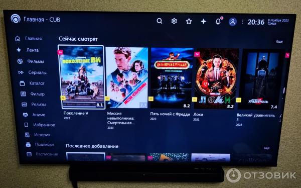 Отзыв о Телевизор QLED Sber SDX-65UQ5232T | Отличный, умный 4к телевизор с большой диагональю за ...