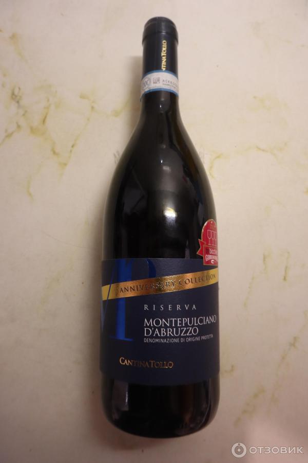 Отзыв о Вино красное сухое Cantina Tollo Mo Montepulciano d'Abruzzo ...