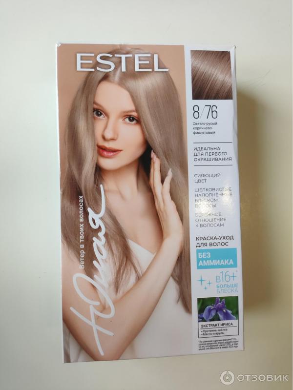 Отзыв о Краска для волос estel юная | Несоответствие цвета на картинке и в реальности