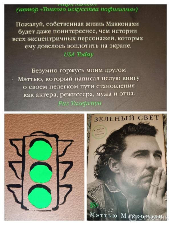 Отзыв о Книга "Зеленый свет" - Мэттью МакКонахи | Увлекательная история ...
