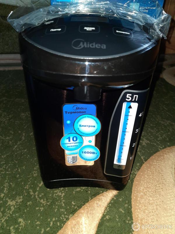 Отзыв о Термопот Midea MP-8105 | Со основными задачами справляется!