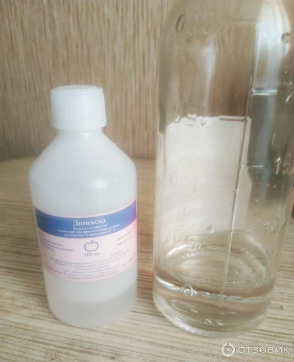 Отзыв о Противовоспалительное средство для местного применения Димексид Делюсь рецептом