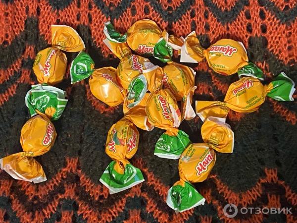 Отзыв о Конфеты желейные Konti FRUMBA "Манго" | Достойный конкурент ...