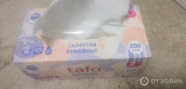 Отзыв о Салфетки бумажные Tafo | Отличный расходник
