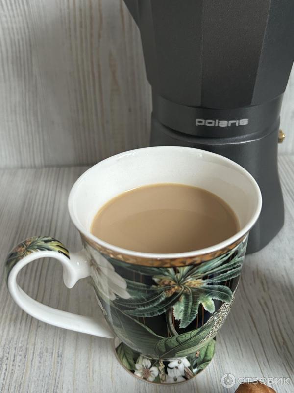 Отзыв о Кофеварка гейзерная Polaris Graphit-9C | Удобная, компактная ...