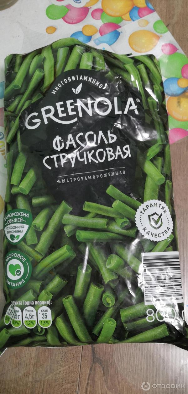 Отзыв о Фасоль стручковая быстрозамороженная ОптНотаТрейд Greenola ...